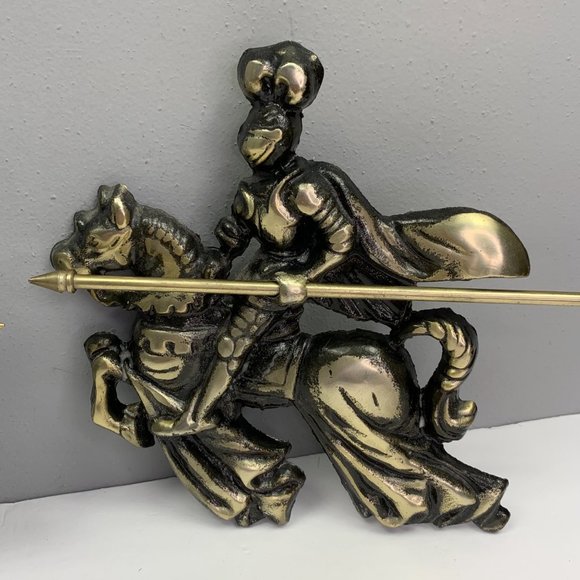 MBC | Wall Decor | Vintage Knights Medieval Jousting Metal Wall Hanging ...